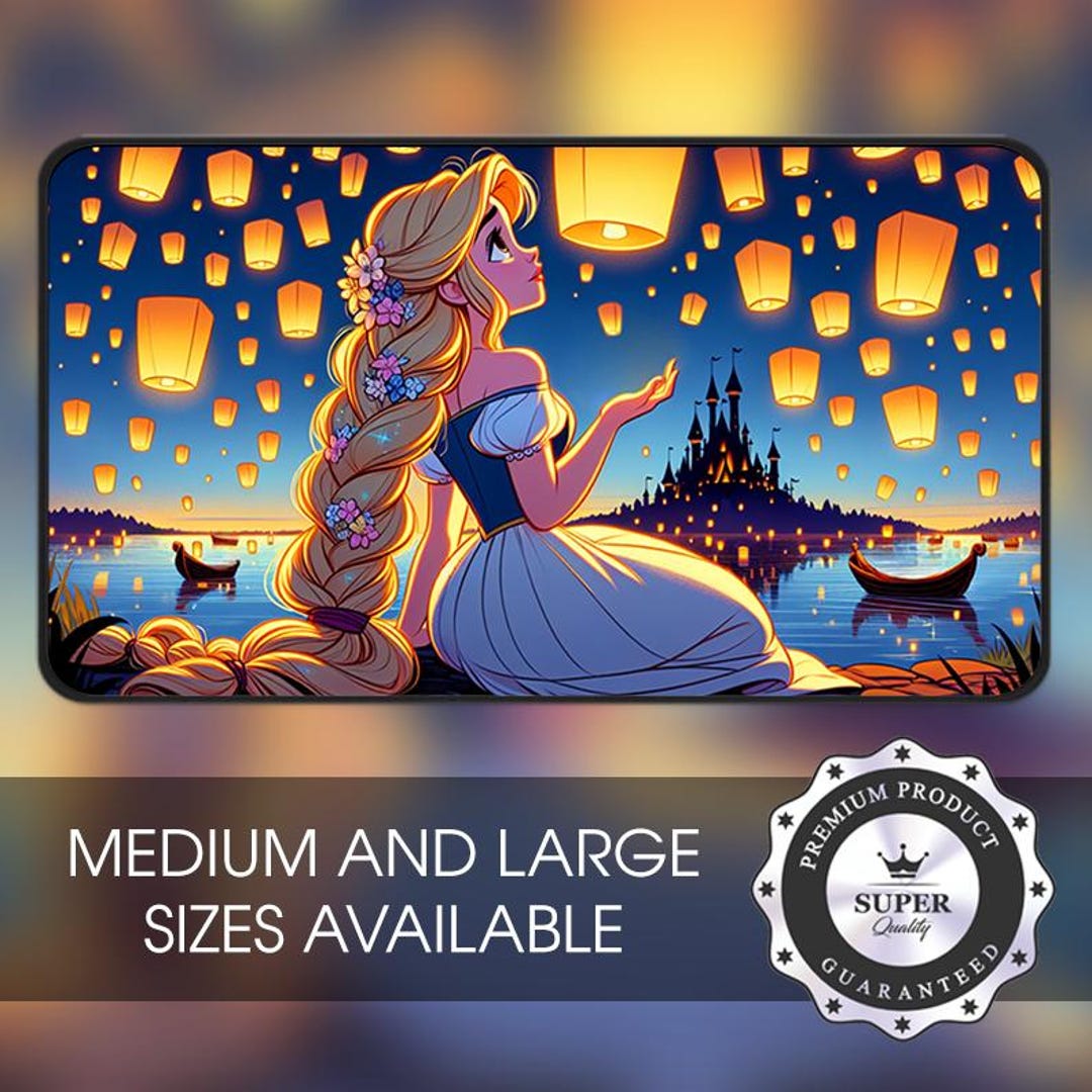 Lorcana TCG Rapunzel Tangled Inspired Unofficial Playmat, TCG Play Mat ...