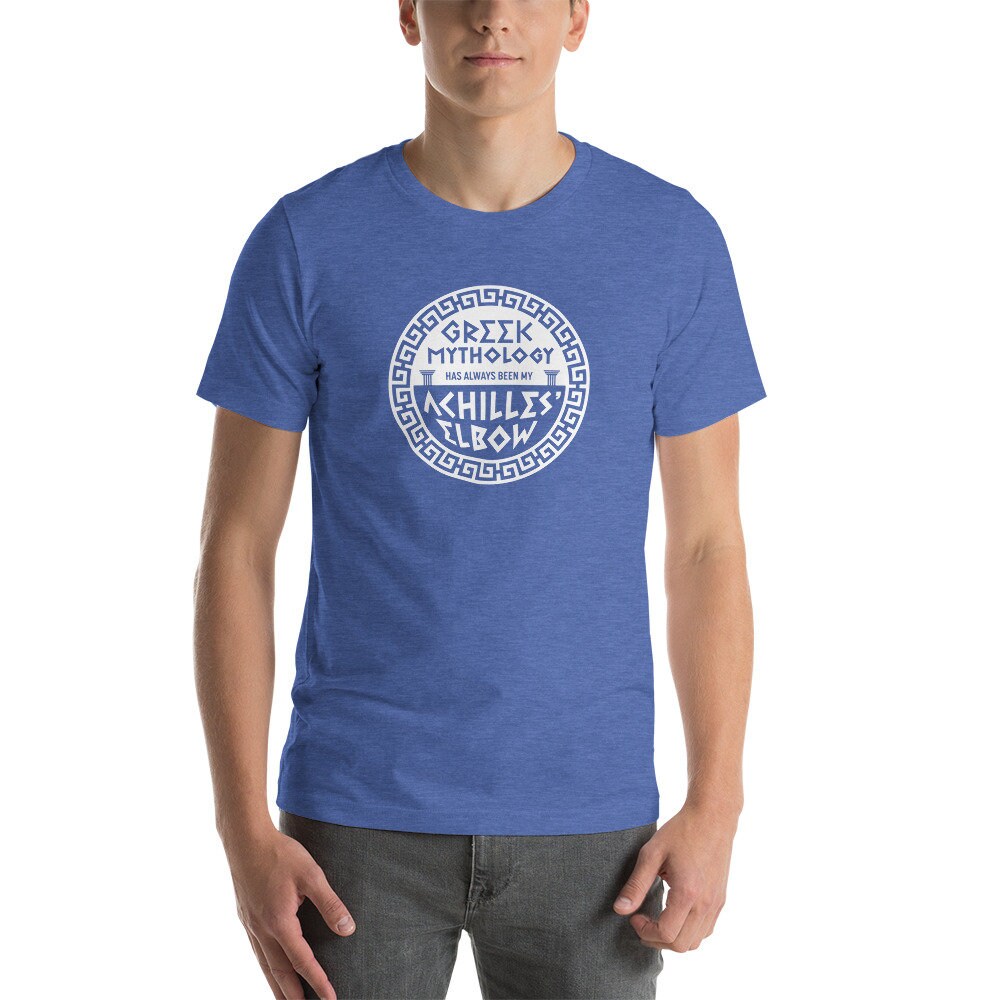 Greek Mythology Shirt, Achilles Elbow Shirt, Dad Joke Tee, Greek Joke ...