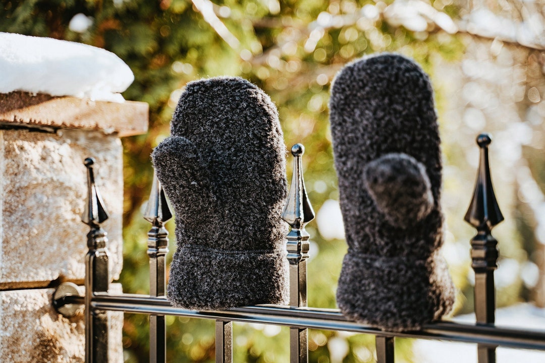 Pure Merino Wool Mittens [limited Edition] | Handmade Mittens for Women ...