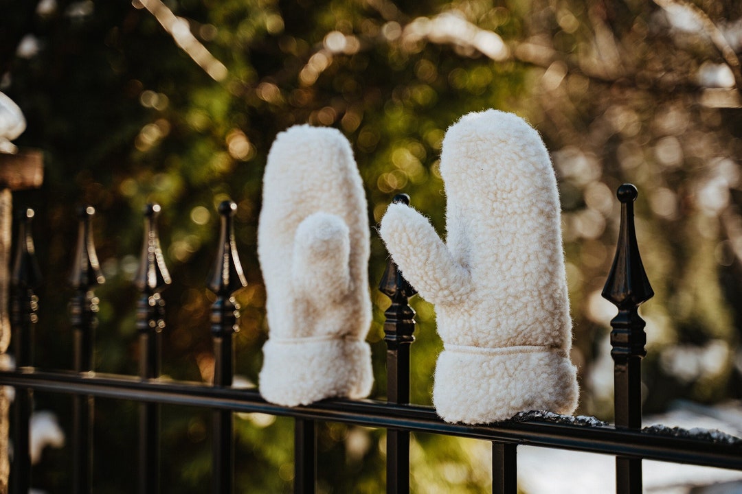 Pure Merino Wool Mittens [limited Edition] | Handmade Mittens for Women ...