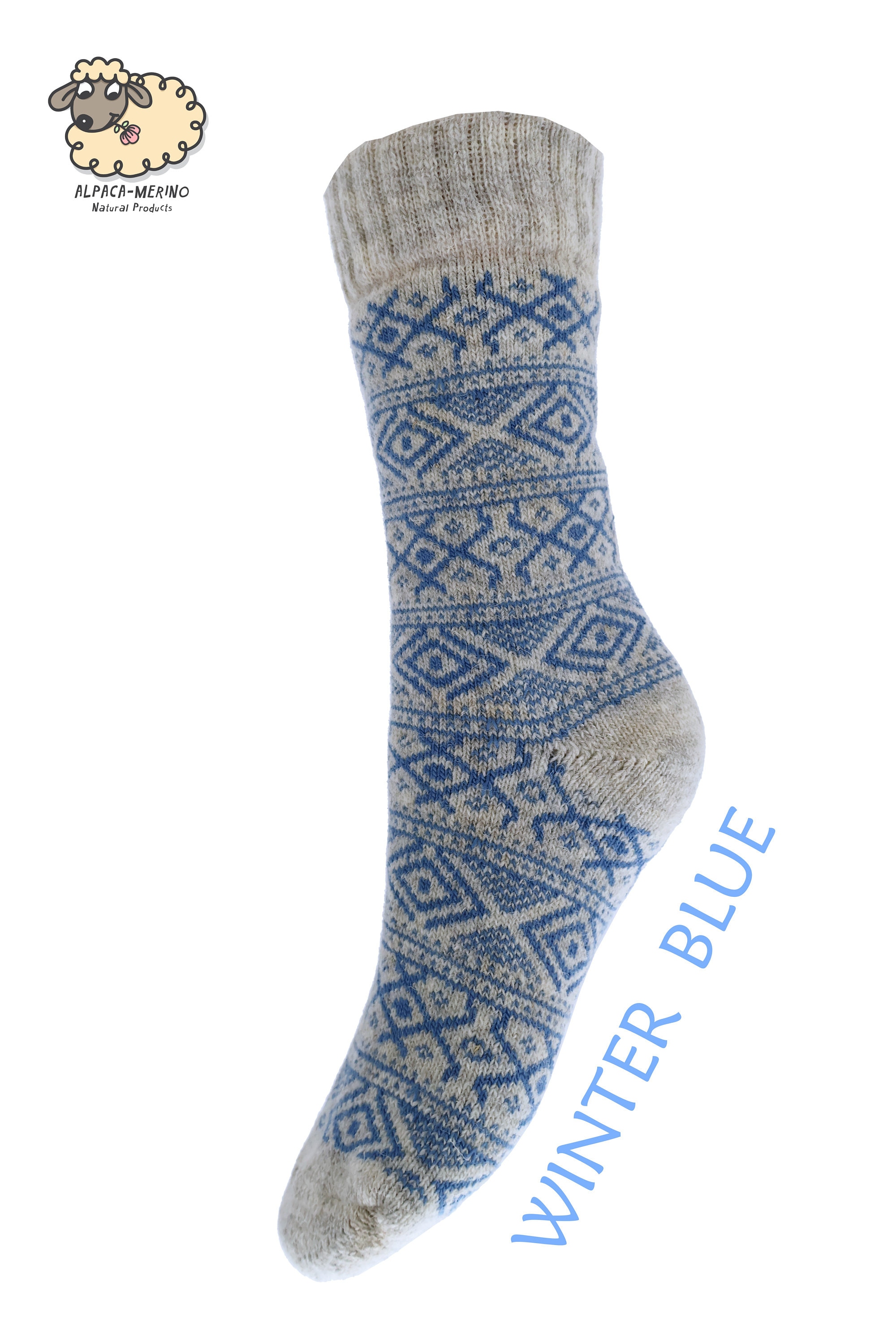 Traditional Scandinavian Wool Socks Unisex Thermal Wool Socks Men Socks ...