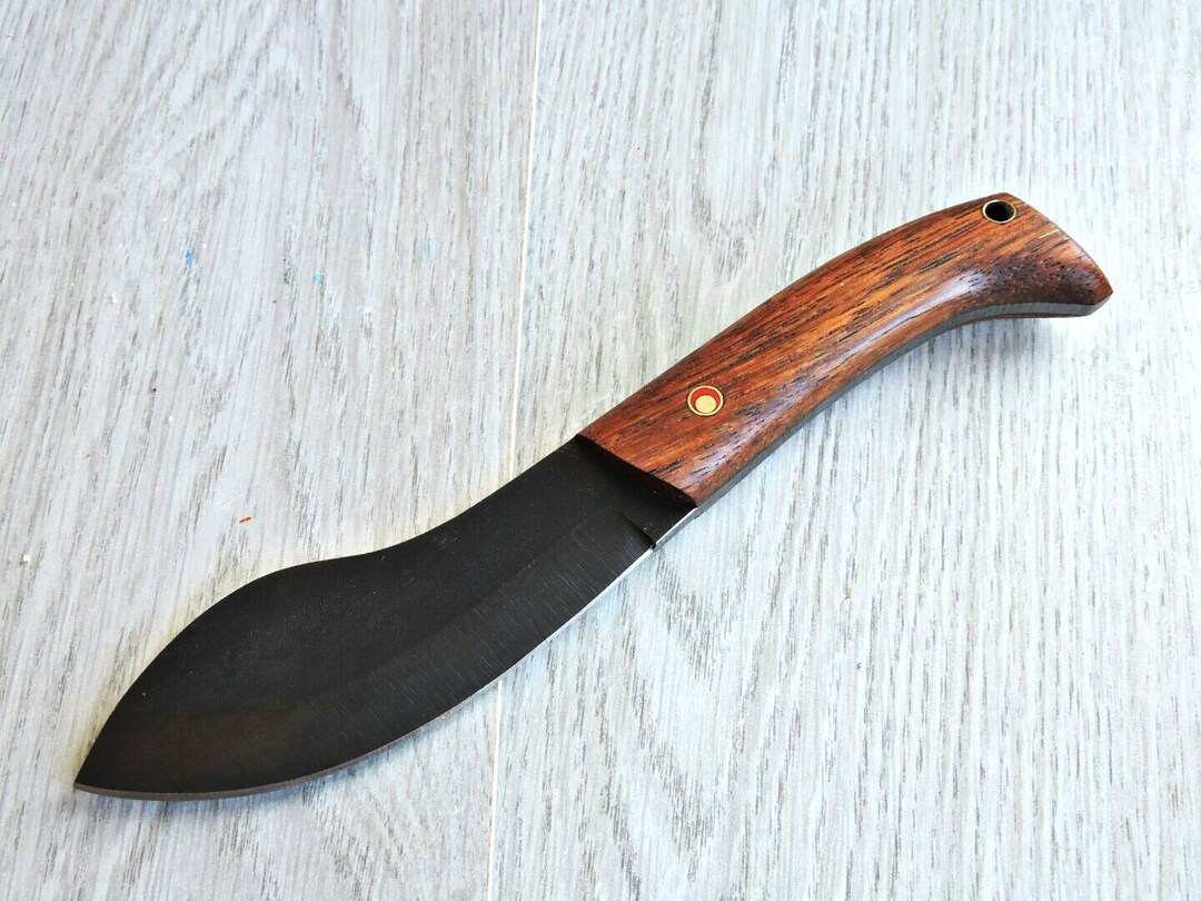 Bushcraft Nessmuk Handmade Knife Merbau Knifemaking - Etsy