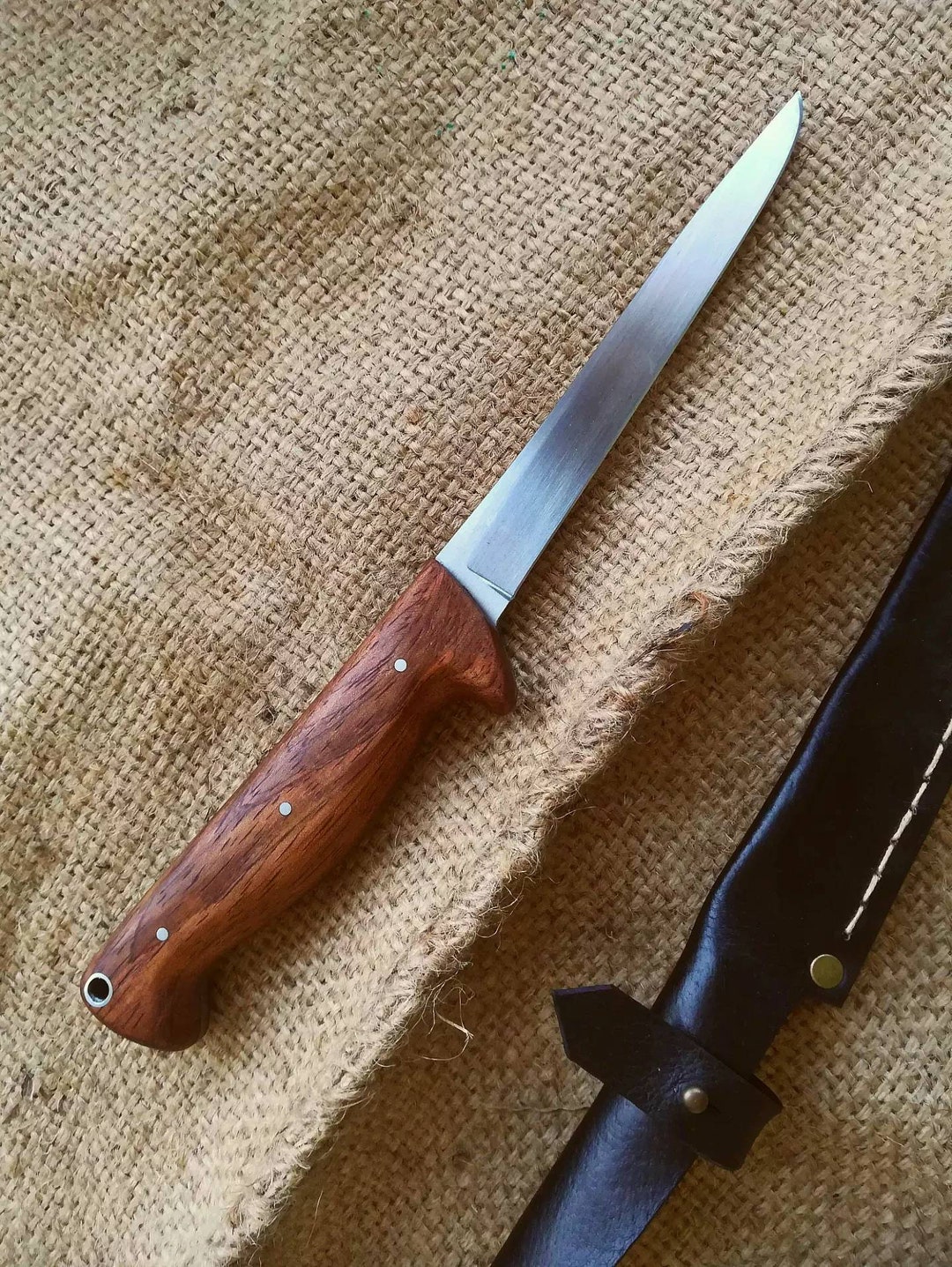 Bushcraft Kitchen Knife Bete Handmade Knife Knifemaking - Etsy