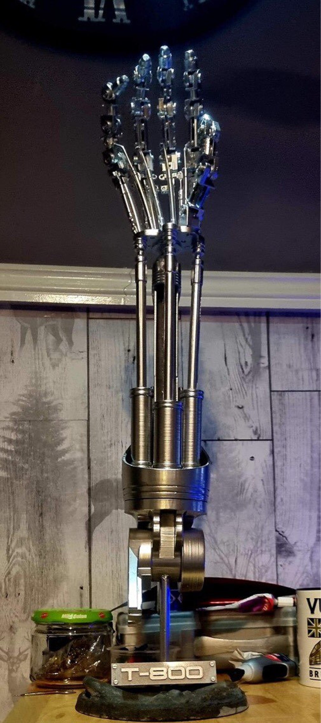 Buy Terminator T800 Arm Endoskeleton fan Made Online in India - Etsy