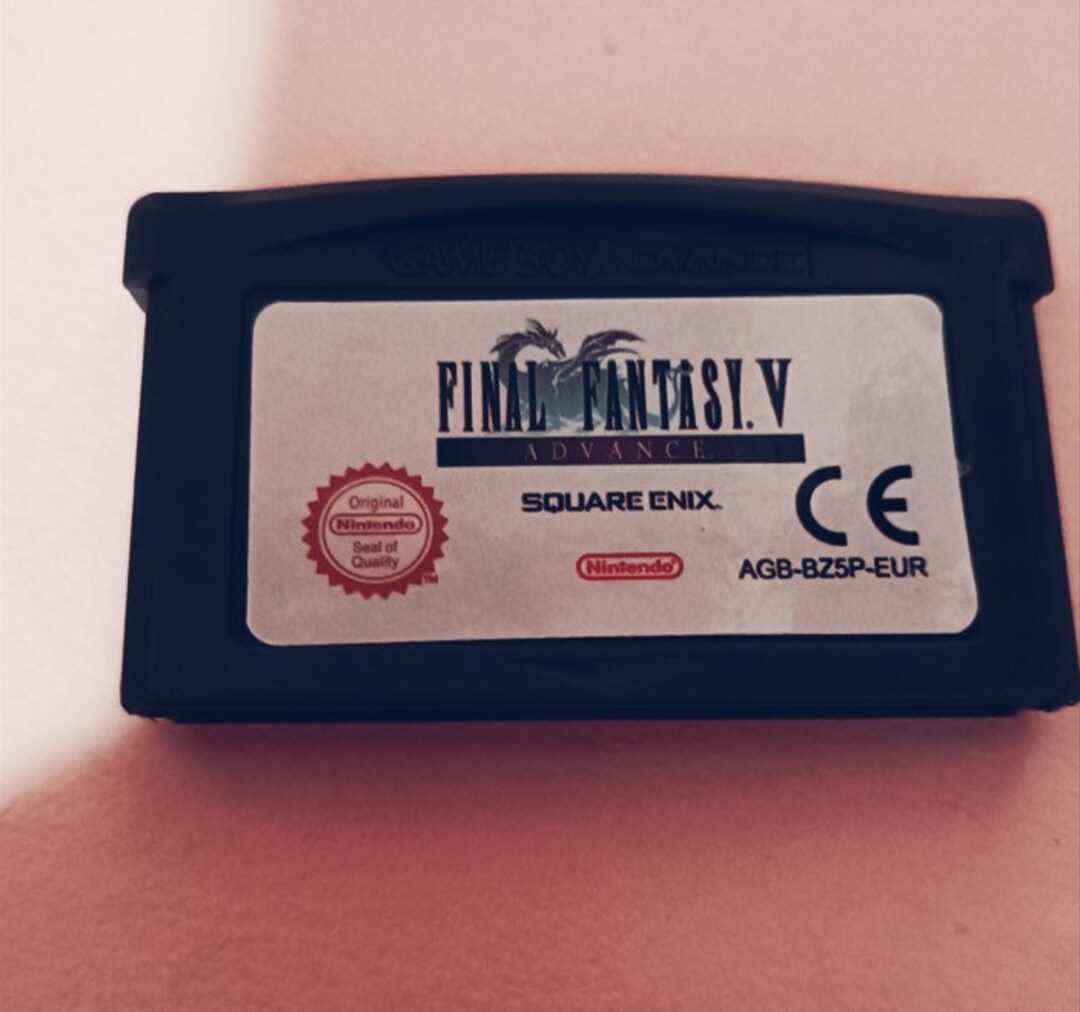 Final Fantasy 5 Advance Video Game Cartridges Nintendo GBA SP - Etsy