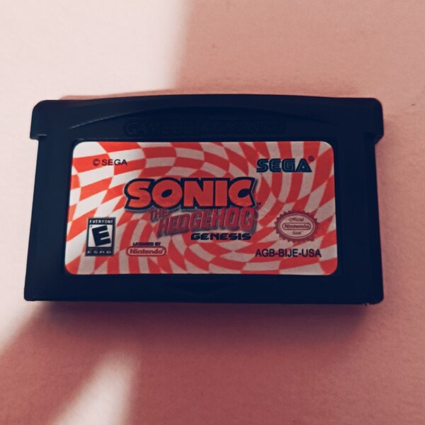 Sonic the Hedgehog Cartridge - Etsy