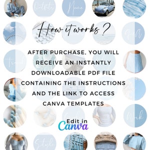 30 Blue Instagram Highlight Covers | Highlight Instagram | Instagram ...