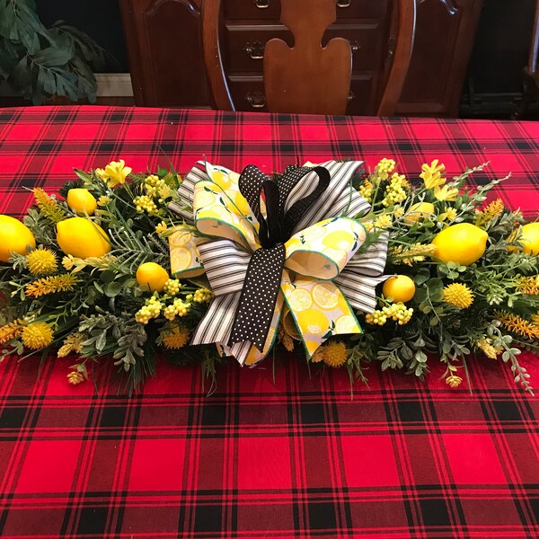 Lemon Centerpiece - Etsy
