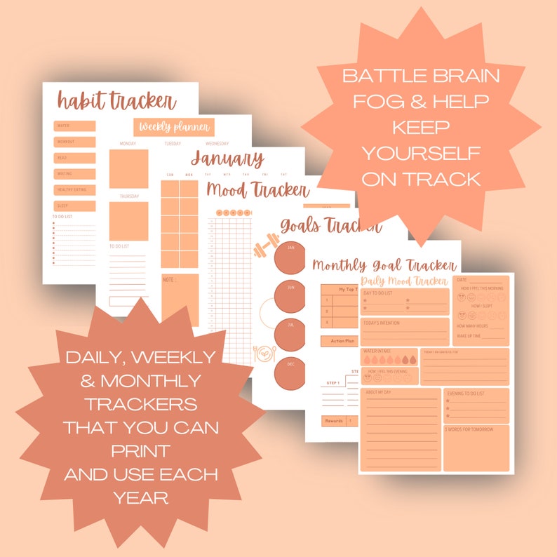 The Ultimate PCOS Journal Printable L PCOS Planner L Pcos Tracker L ...