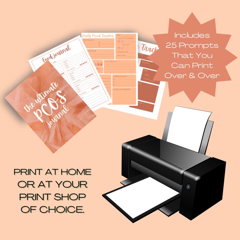 The Ultimate PCOS Journal Printable L PCOS Planner L Pcos Tracker L ...