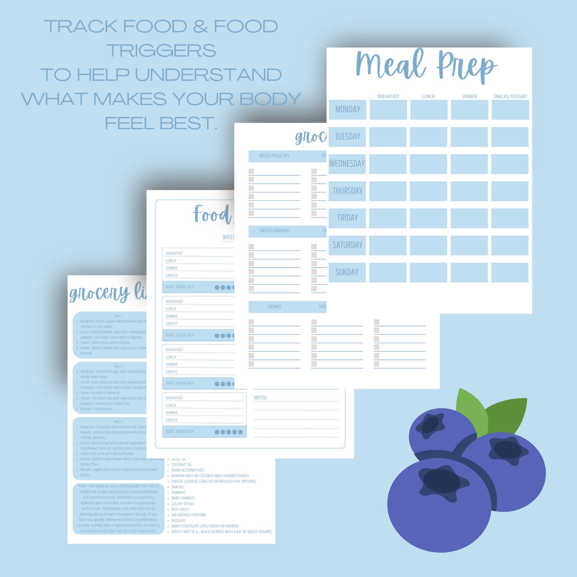 The Ultimate PCOS Journal Printable L PCOS Planner L Pcos Tracker L ...