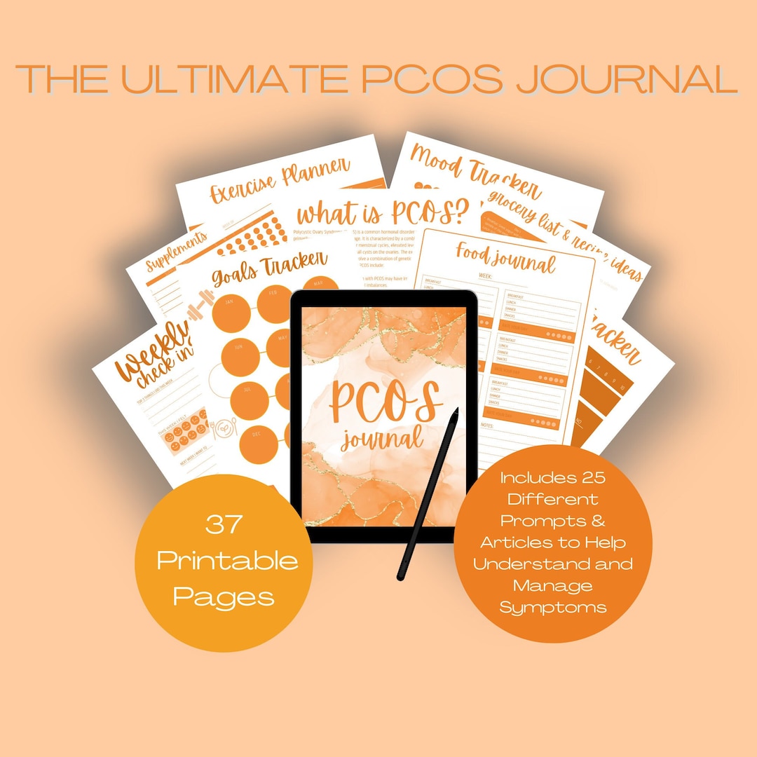 The Ultimate PCOS Journal Printable L PCOS Planner L Pcos Tracker L ...