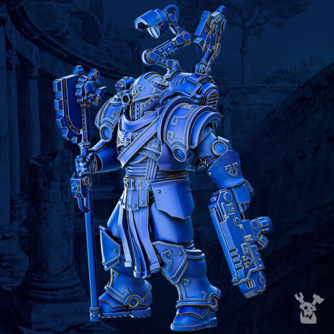 Legio Prima Victrix Mechanic || Extra Durable 3D Resin Print - Etsy