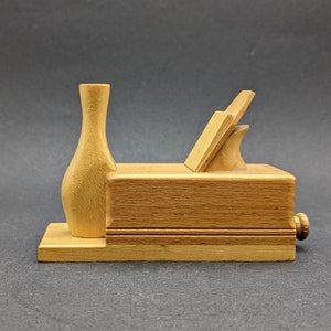 Vintage Woodworking Plane Snuff Box/puzzle Box, German Tobacciana ...