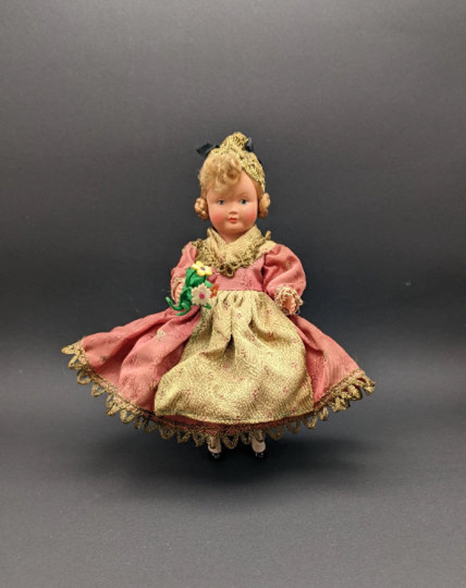 1950's German 'CELBA' Celluloid Costume Doll, Regional German ...