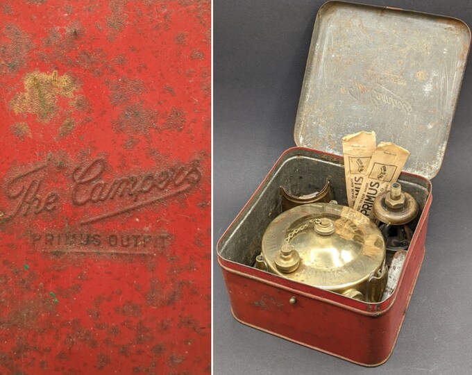 PRIMUS 210 Swedish 1950's 'the Camper's Primus Outfit' Paraffin Camping ...