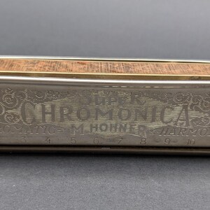 HOHNER 'the Super Chromonica' Chromatic Harmonica No.270 in 'C', German ...