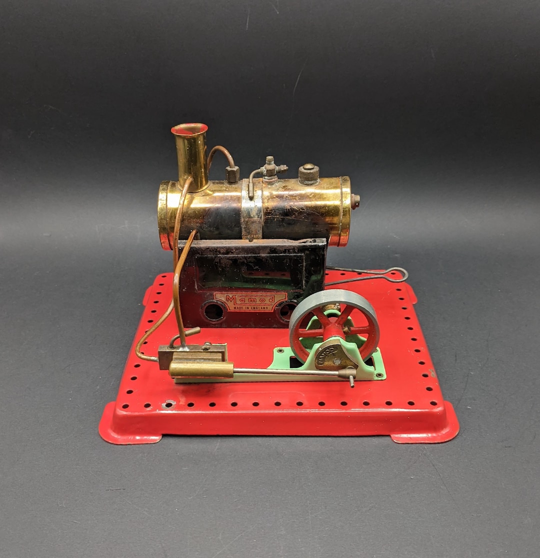 MAMOD England Stationary Model Steam Engine SE1 With Burner, Vintage ...