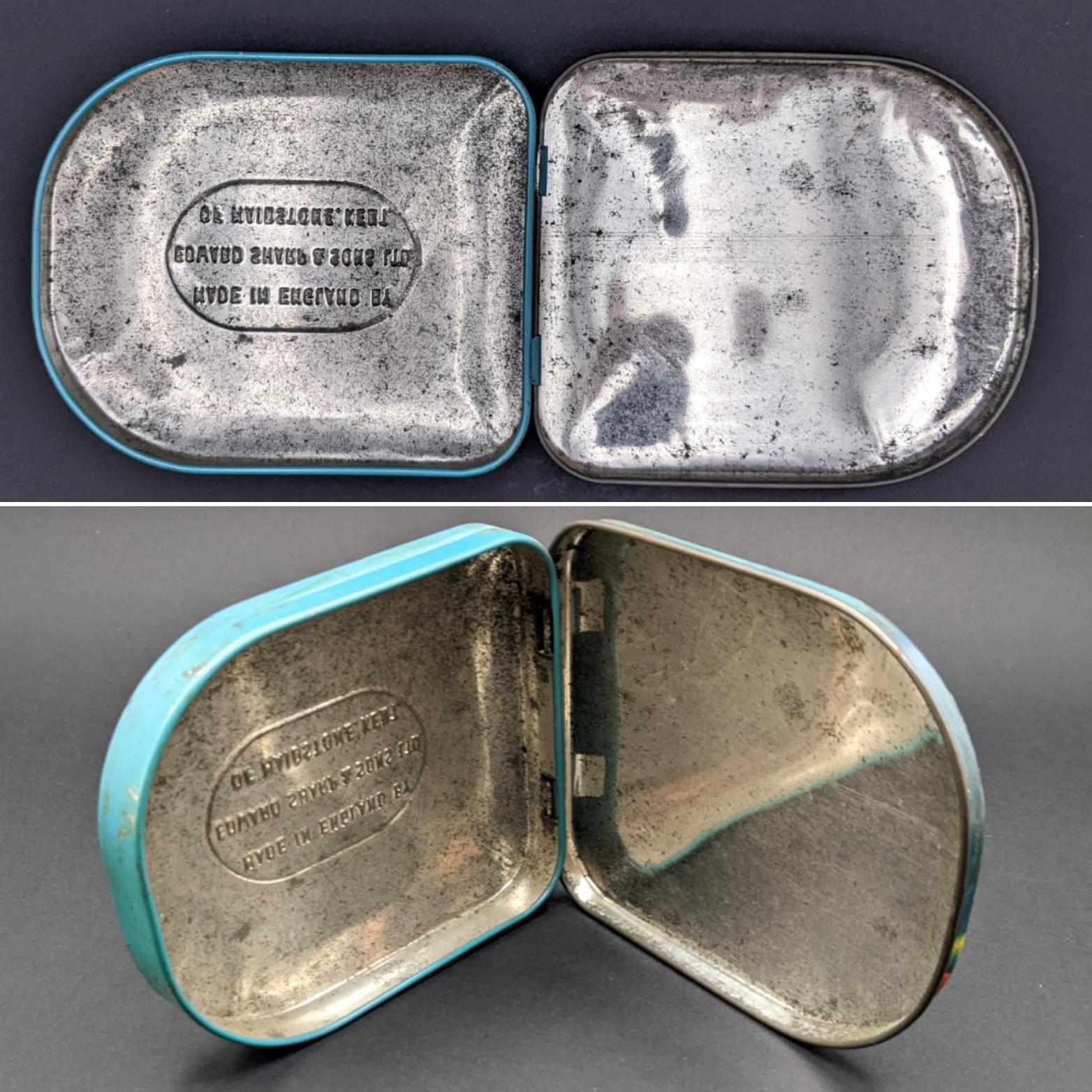 1950's SHARPS 'plain Super-kreem Toffee' Astronaut Tin, Rare 'edward ...