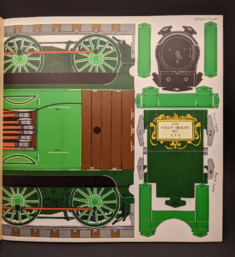Rare 1970 'the Railway Children Paper Cut-out Sculpture - Etsy