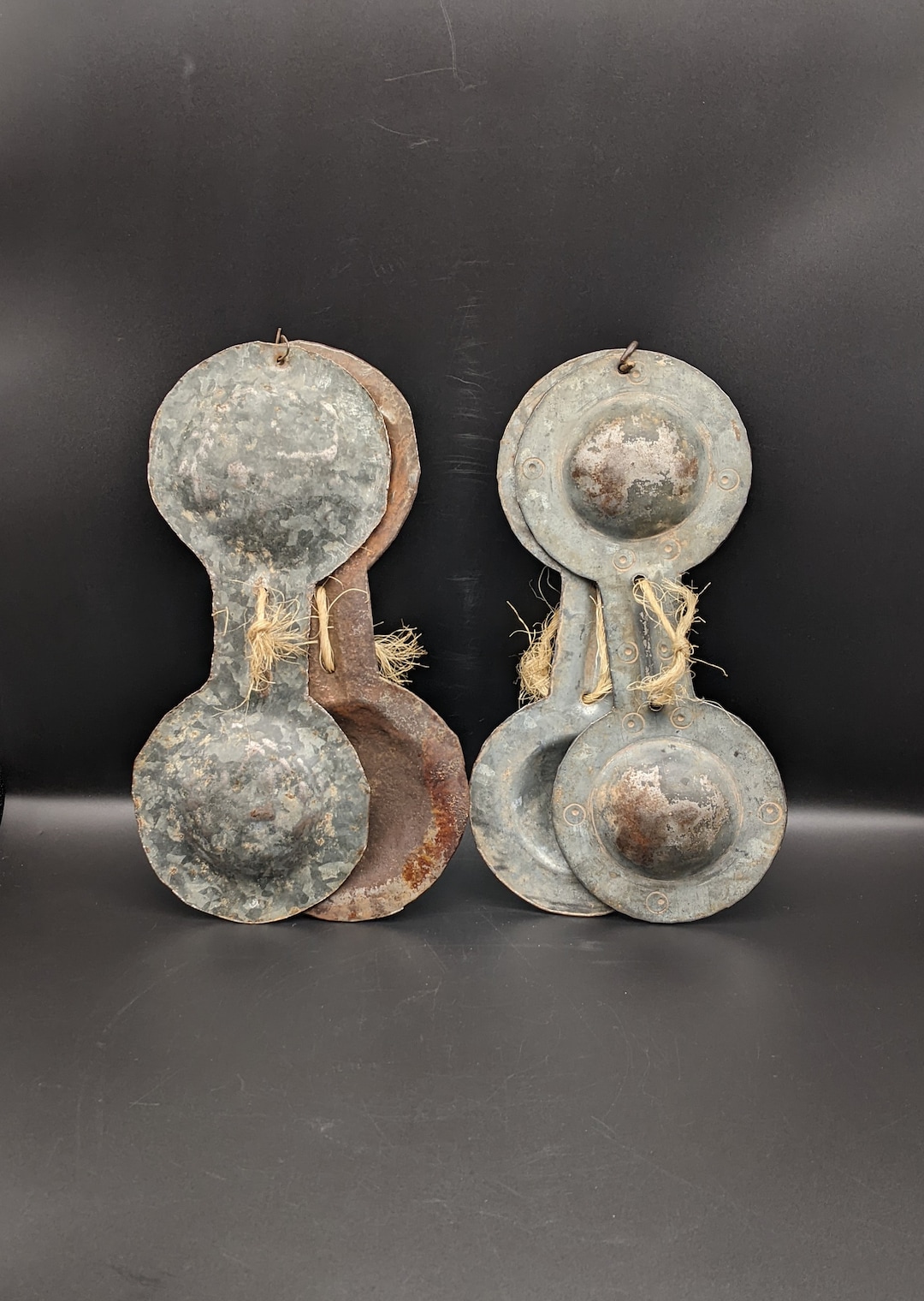 Moroccan 'GNAWA' Metal Castanets or 'QARAQUEB', Traditional Instrument ...