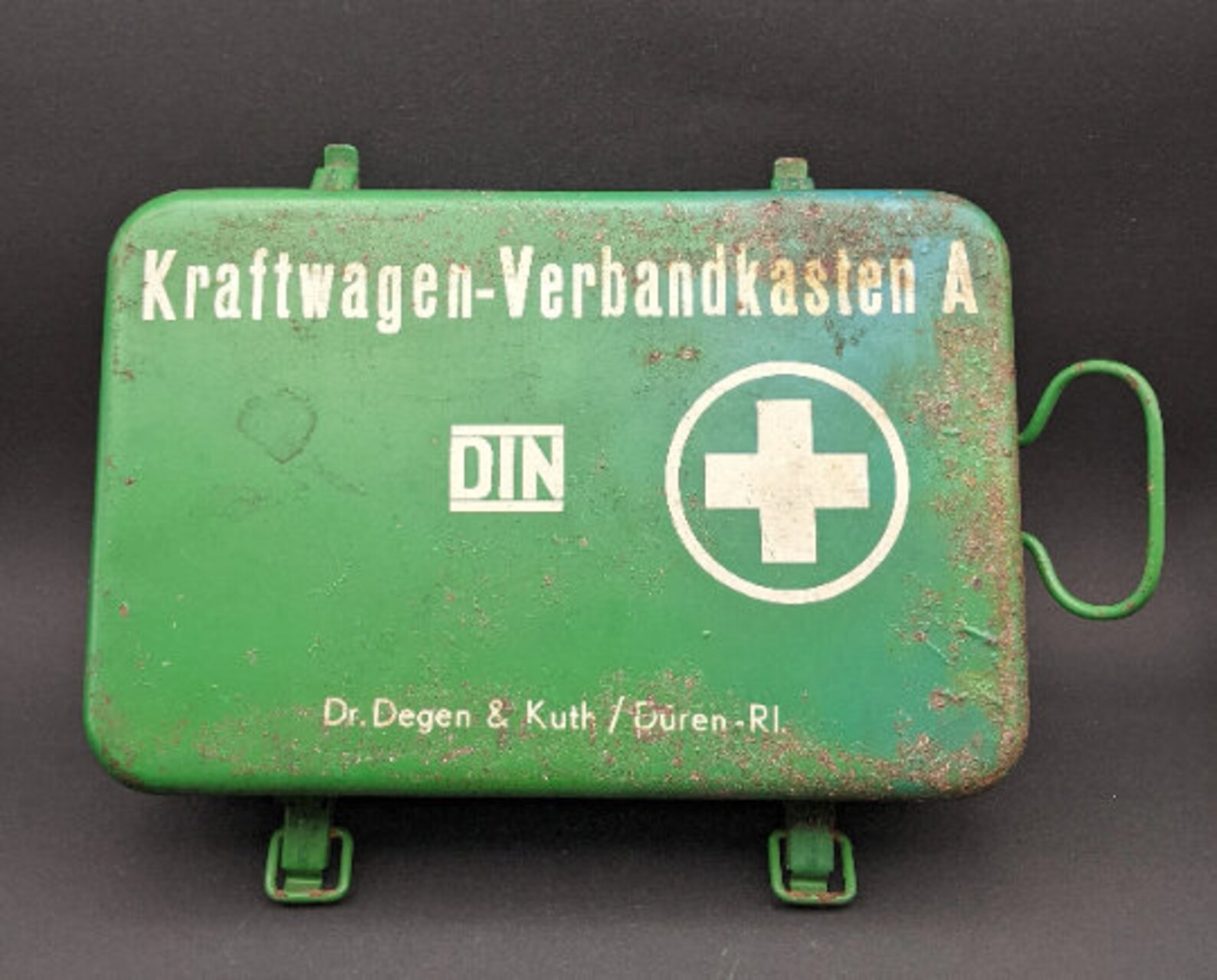 1963 German First Aid Kit for Car With Contents Metal First - Etsy