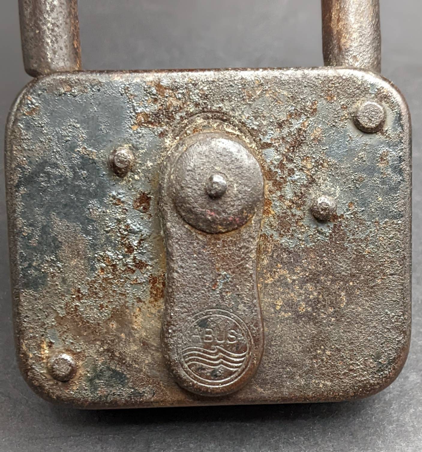 ABUS Padlock With Original Key 1950's Working German Abus - Etsy