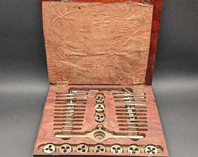 Vintage 'TAP & DIE' Set From 'LAL Ltd' England, Tool Set to Create ...