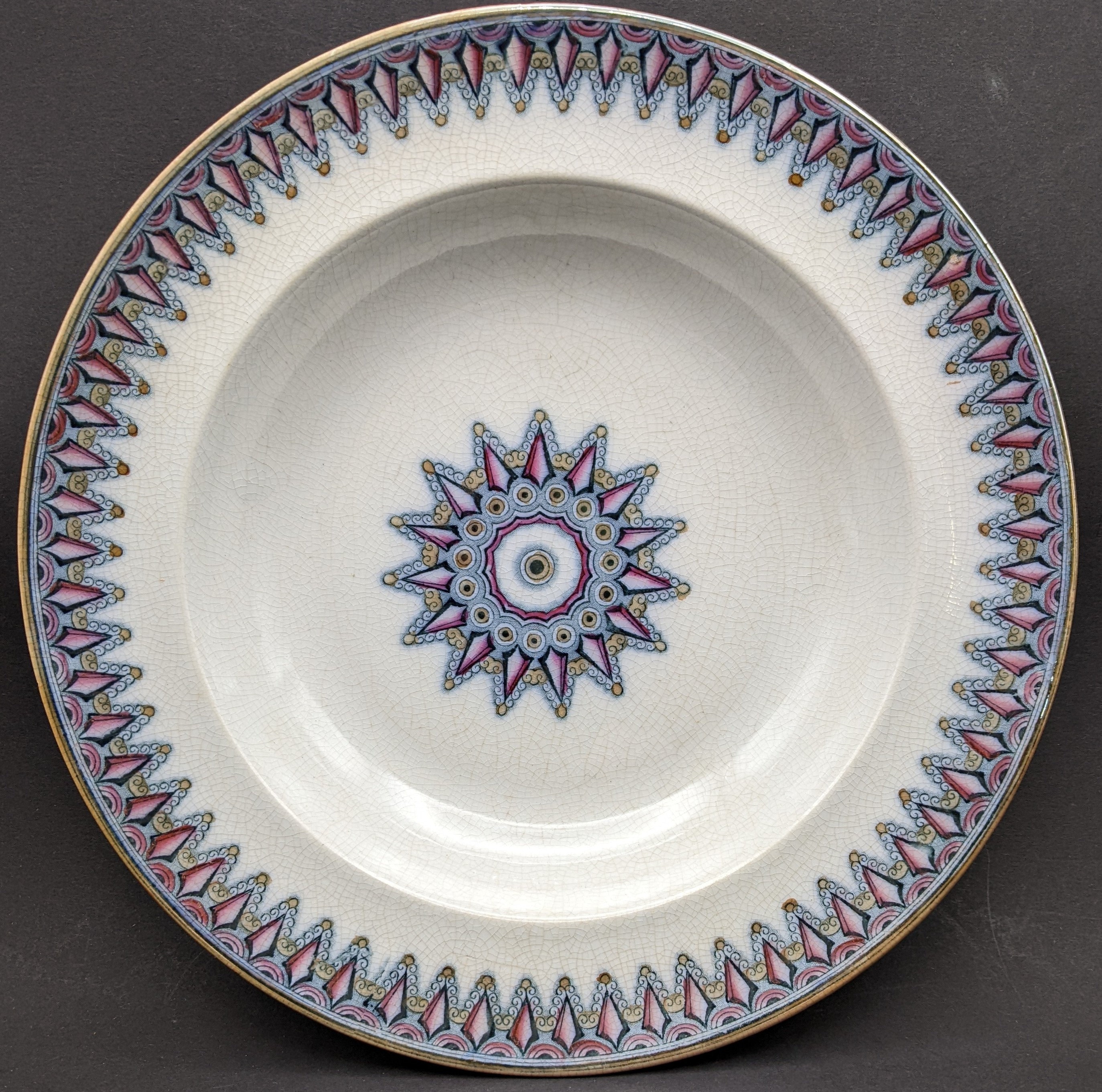 Antique Pair of Victorian Soup Plates Marked LANCE 7865 Late - Etsy