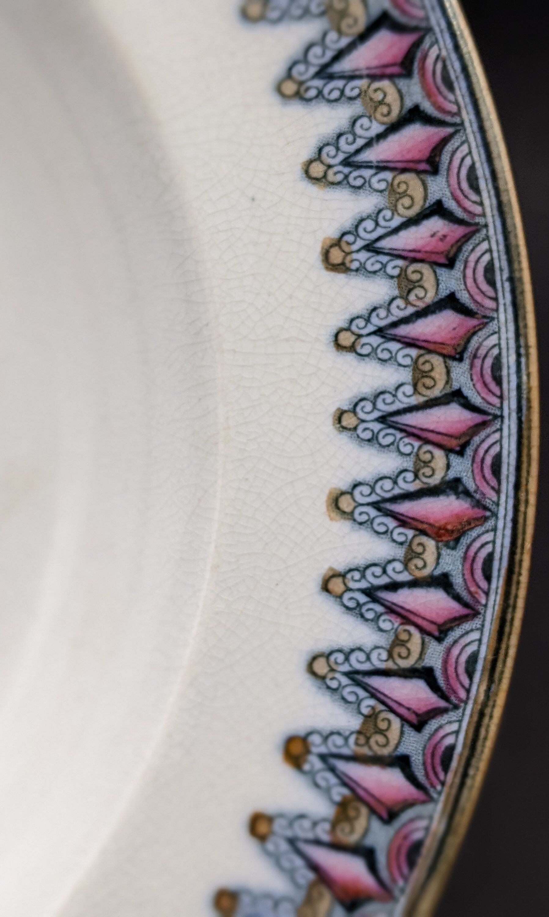 Antique Pair of Victorian Soup Plates Marked LANCE 7865 Late - Etsy