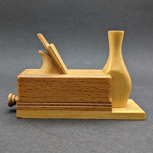 Vintage Woodworking Plane Snuff Box/puzzle Box, German Tobacciana ...