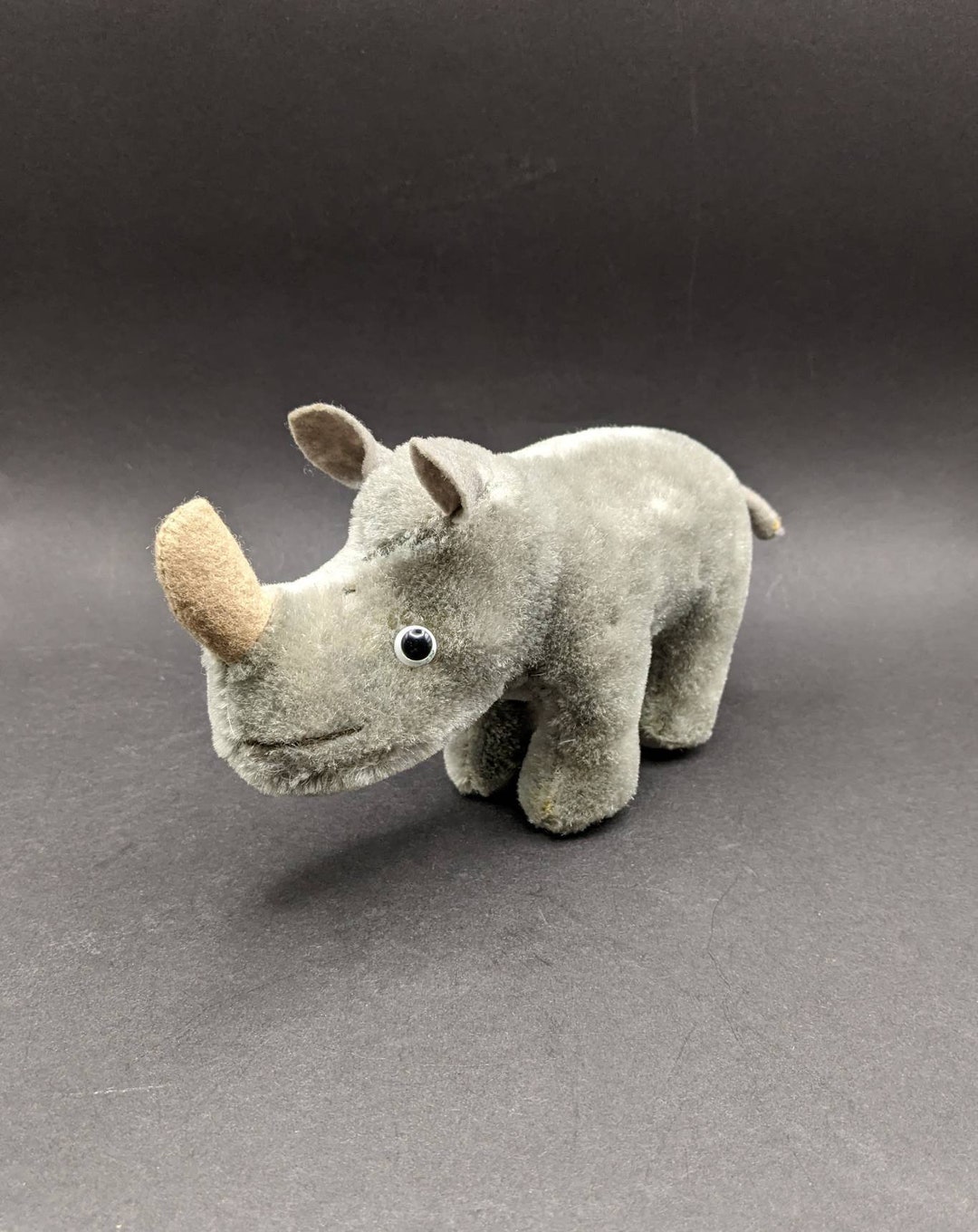STEIFF 'nosy' Rhinoceros Vintage German Steiff Mohair - Etsy