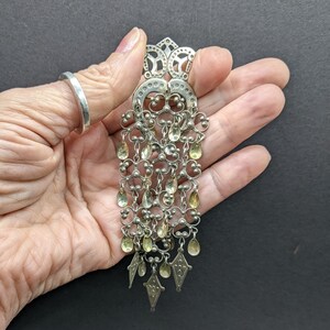 Norwegian SØLJE 830 Silver Wedding Brooch, Crowned Heart Marriage ...