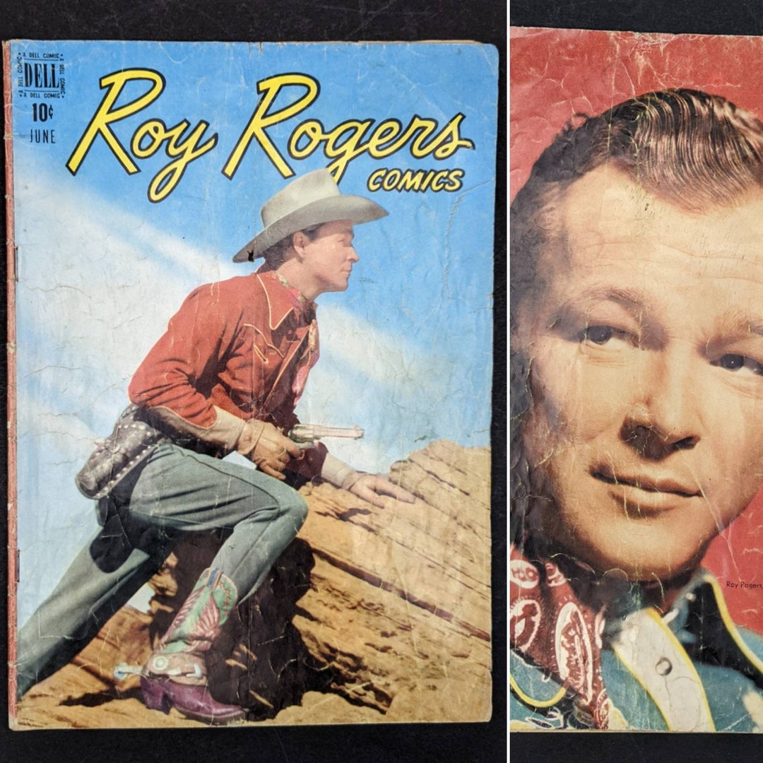 ROY ROGERS June 1949 American Comic, Vintage Collector's DELL ...