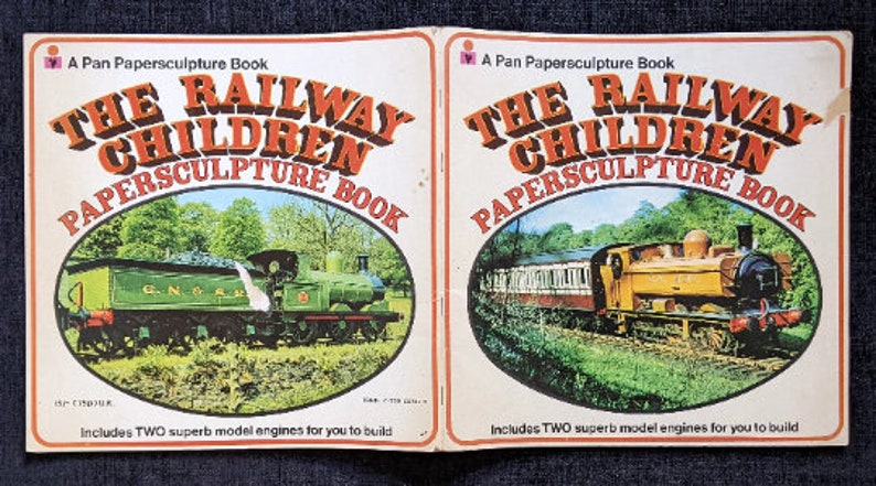 Rare 1970 'the Railway Children Paper Cut-out Sculpture - Etsy