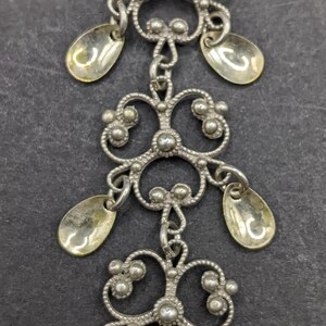 Norwegian SØLJE 830 Silver Wedding Brooch, Crowned Heart Marriage ...