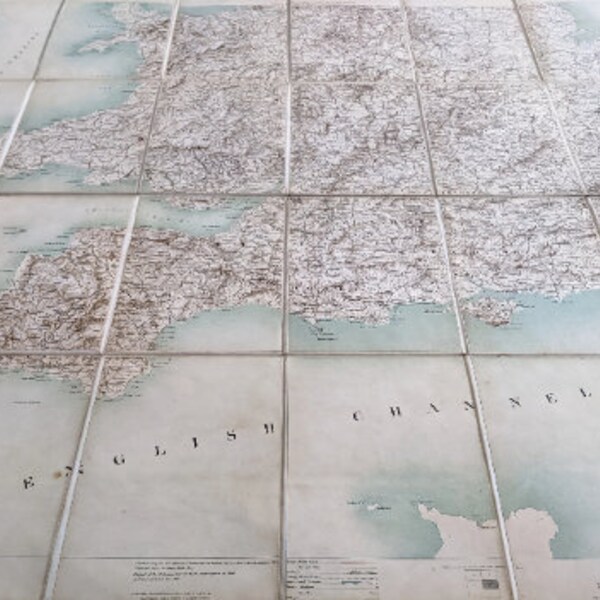 Ordnance Survey Map - Etsy