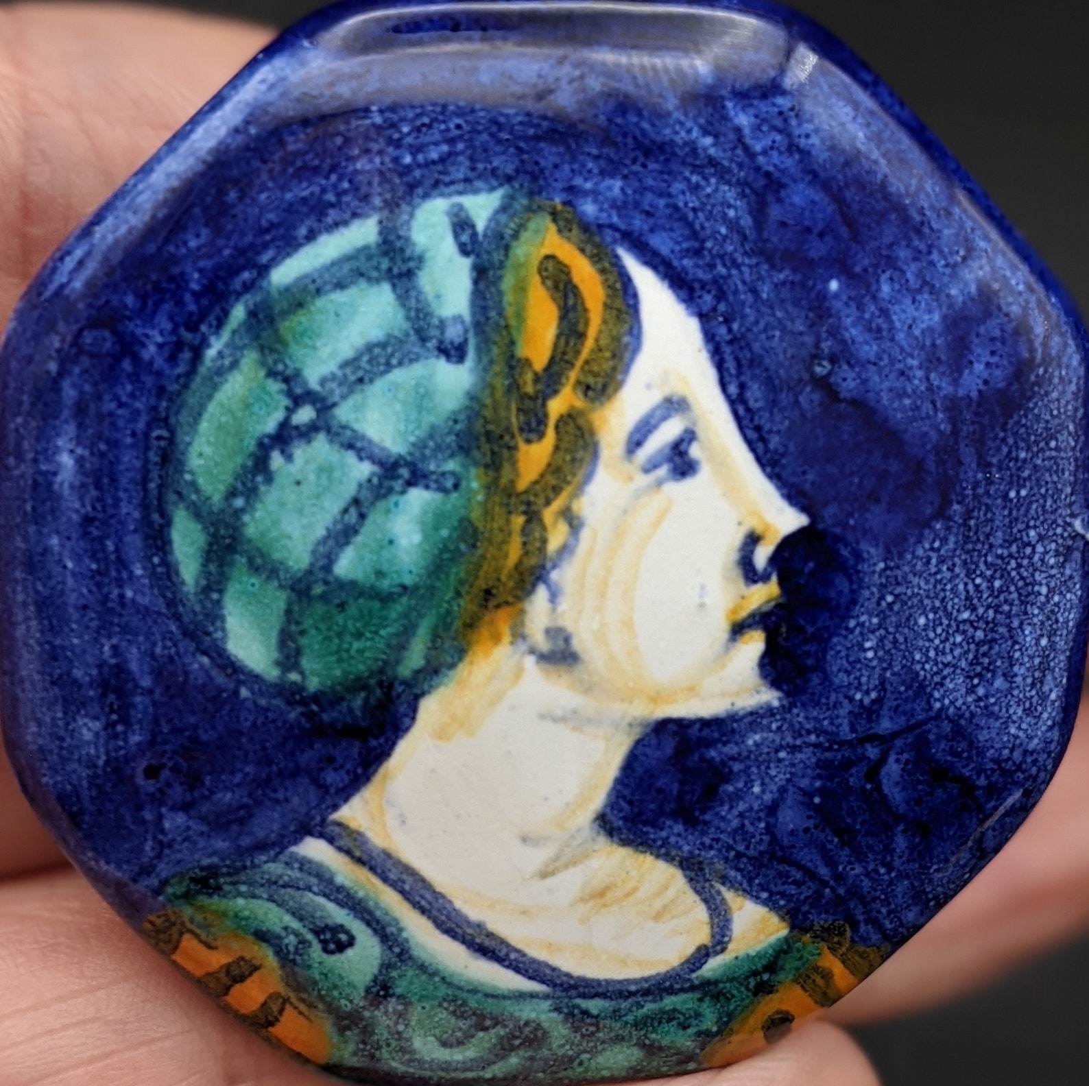 Castelli Censasorte Renaissance Style Italian Porcelain Keepsake Boxes ...