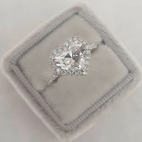 Heart Cut Ring - Etsy