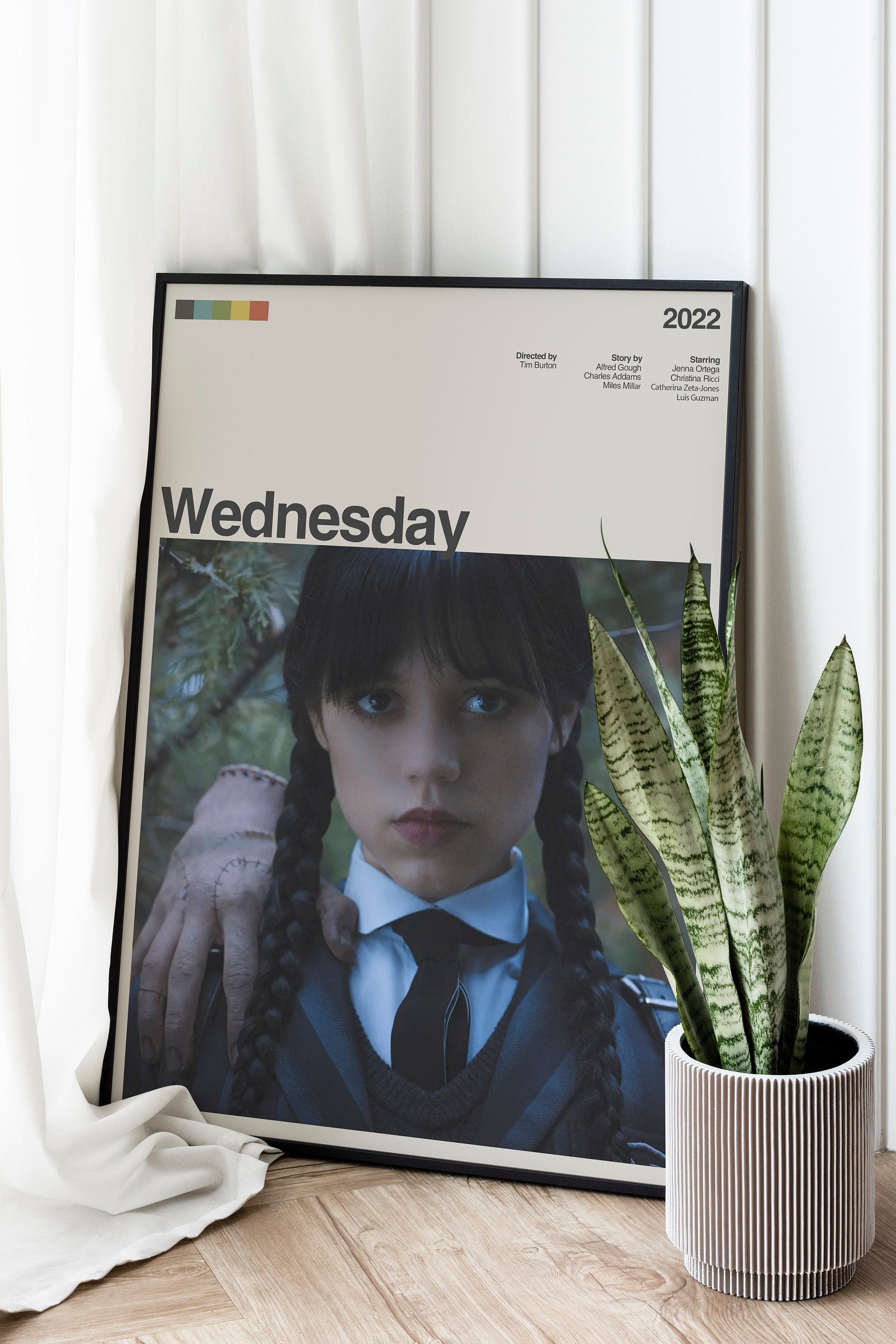 Wednesday Poster, Wednesday TV Series Gift, Quality Glossy Print, Photo ...