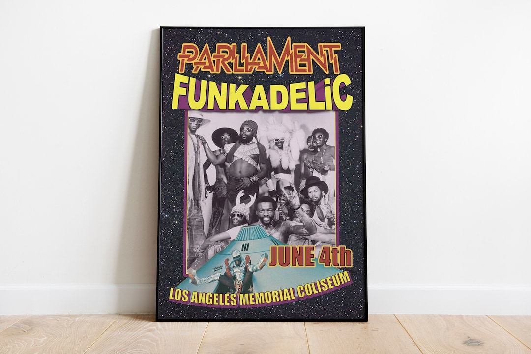 Funkadelic Poster Printable Rock Music Art Rock Music - Etsy