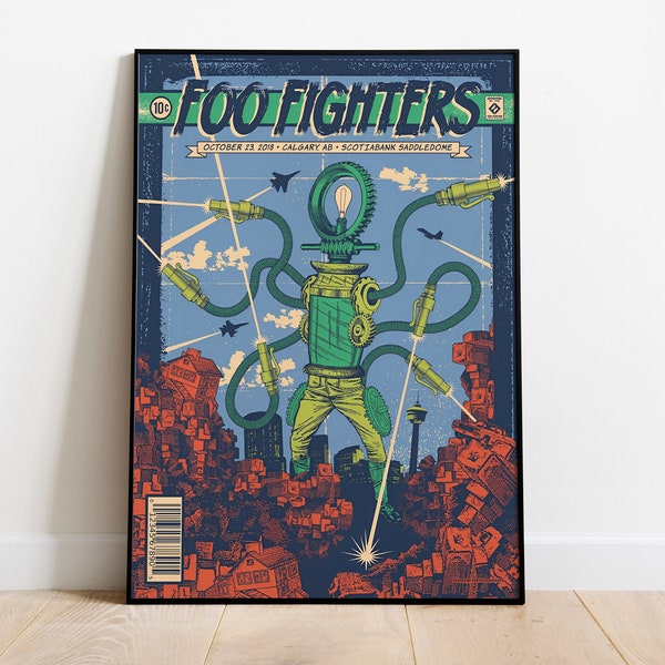Foo Fighters - Etsy