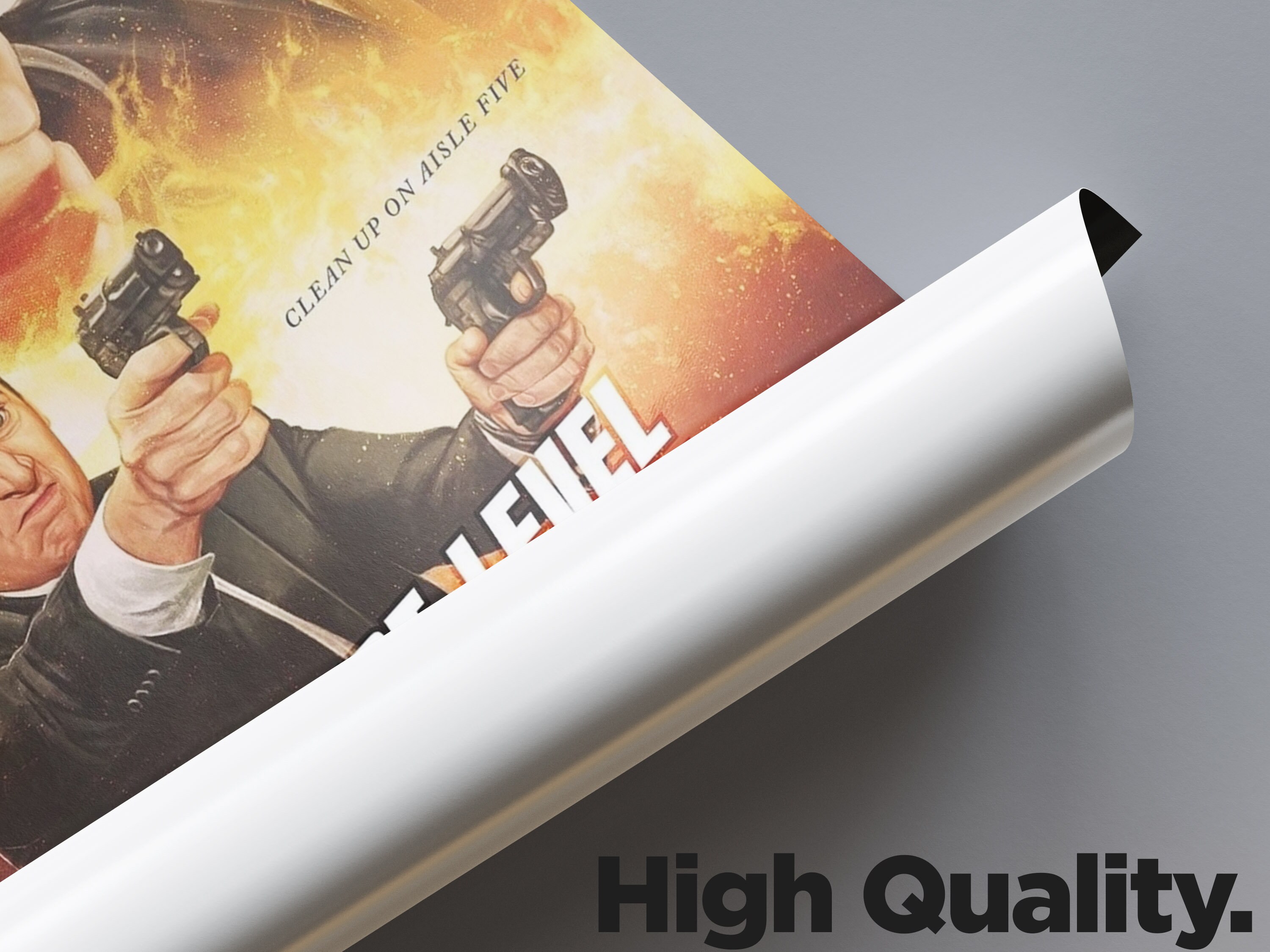 Threat Level Midnight Movie Poster, The Office Poster, Michael Scarn ...