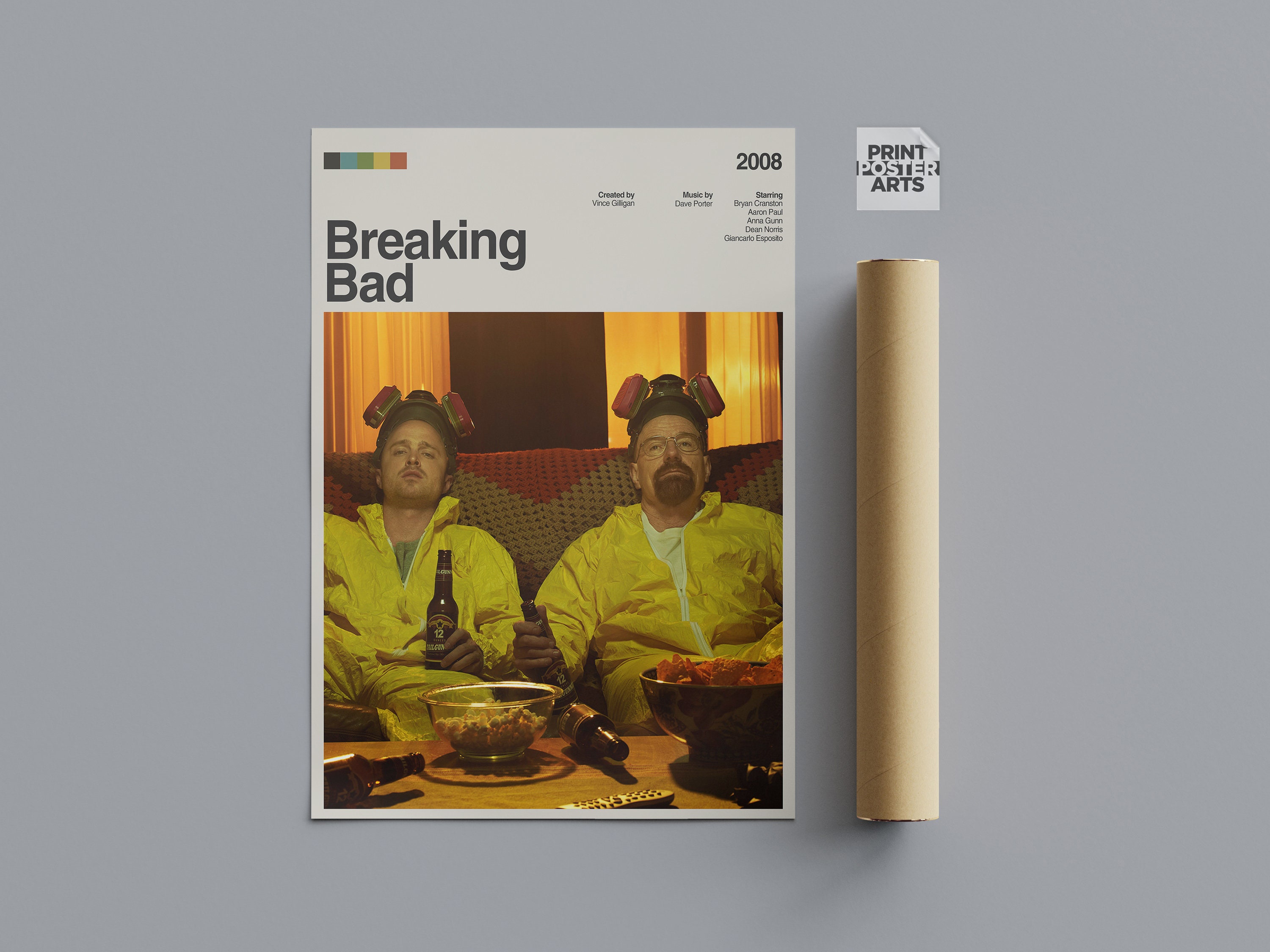 Breaking Bad Drama TV Series Poster