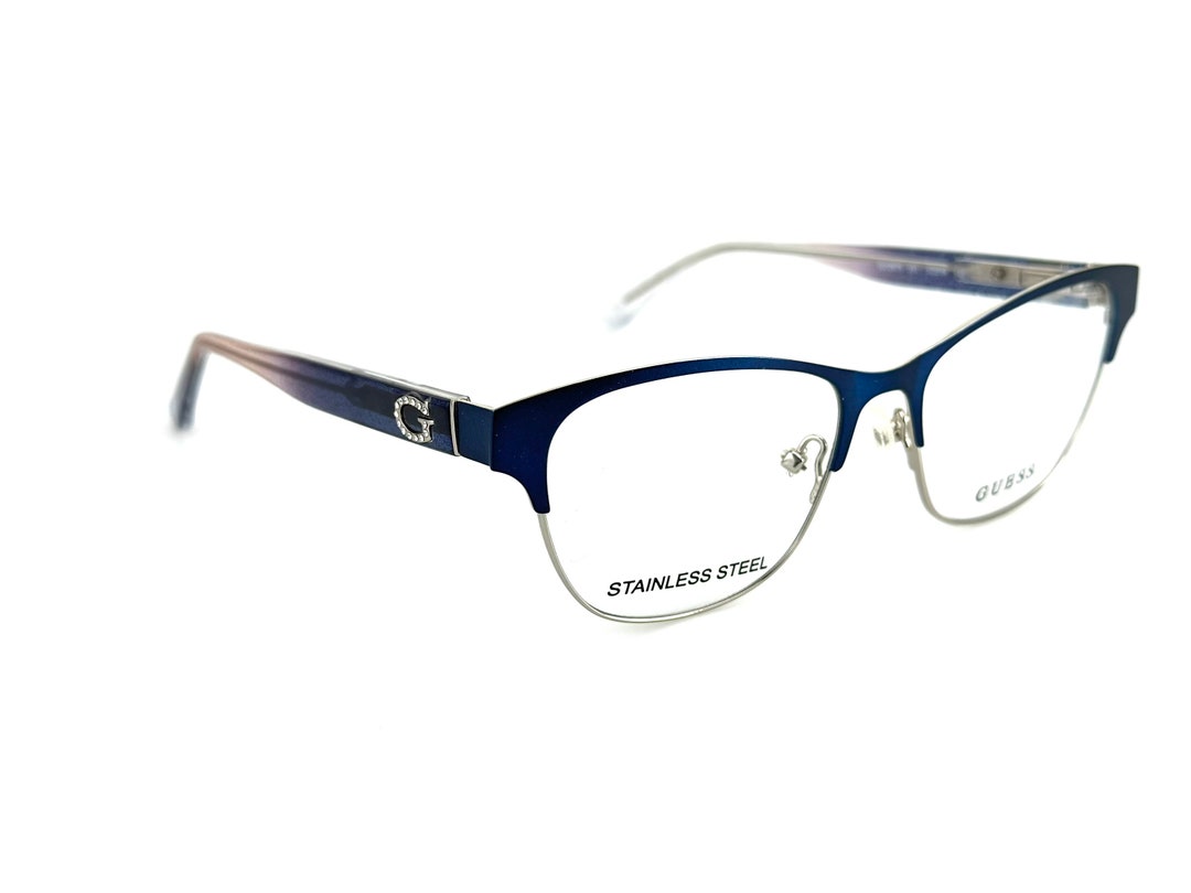 Women Guess Full Frame Eyeglasses, Guess Frame Glasses, Guess Cat Eye ...