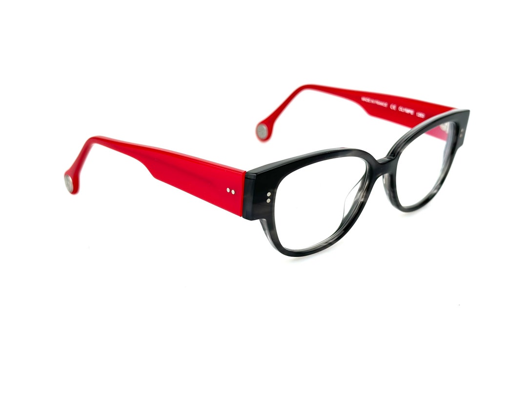 Anne Et Valentin Full Frame Eyeglasses Unisex, Red Anne Et Valentin ...