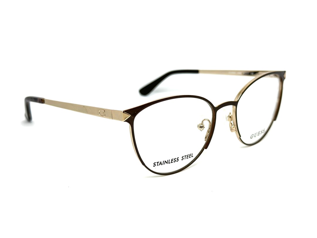 Women Guess Full Frame Eyeglasses, Guess Frame Glasses, Guess Cat Eye ...