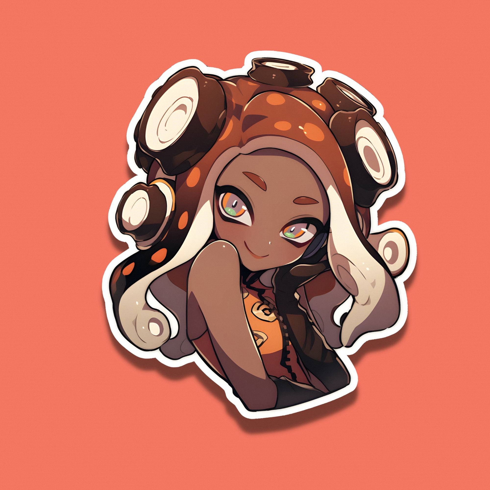 Splatoon Stickers Splatoon Inspired Fan-art Badge Stickers 10 - Etsy