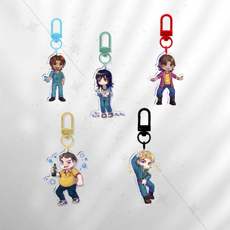 Mouthwashing Horror Game Acrylic Keychain - Handmade Original Art ...