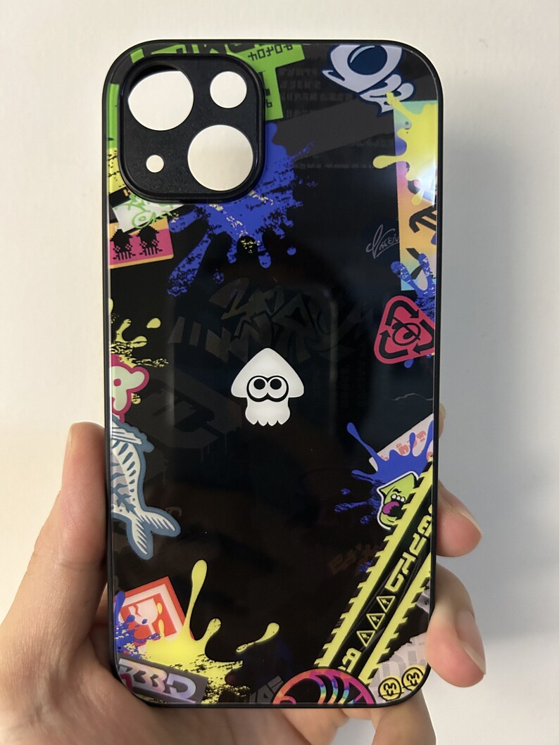 Splatoon Phone Case Splatoon Inspired Fan-art Badge Stickers - Etsy